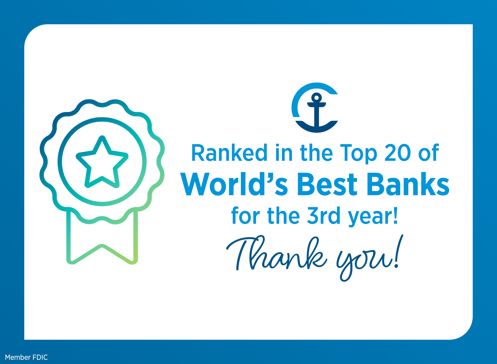 Camden National Bank Ranked in the Top 20 of “World’s Best Banks” by ...
